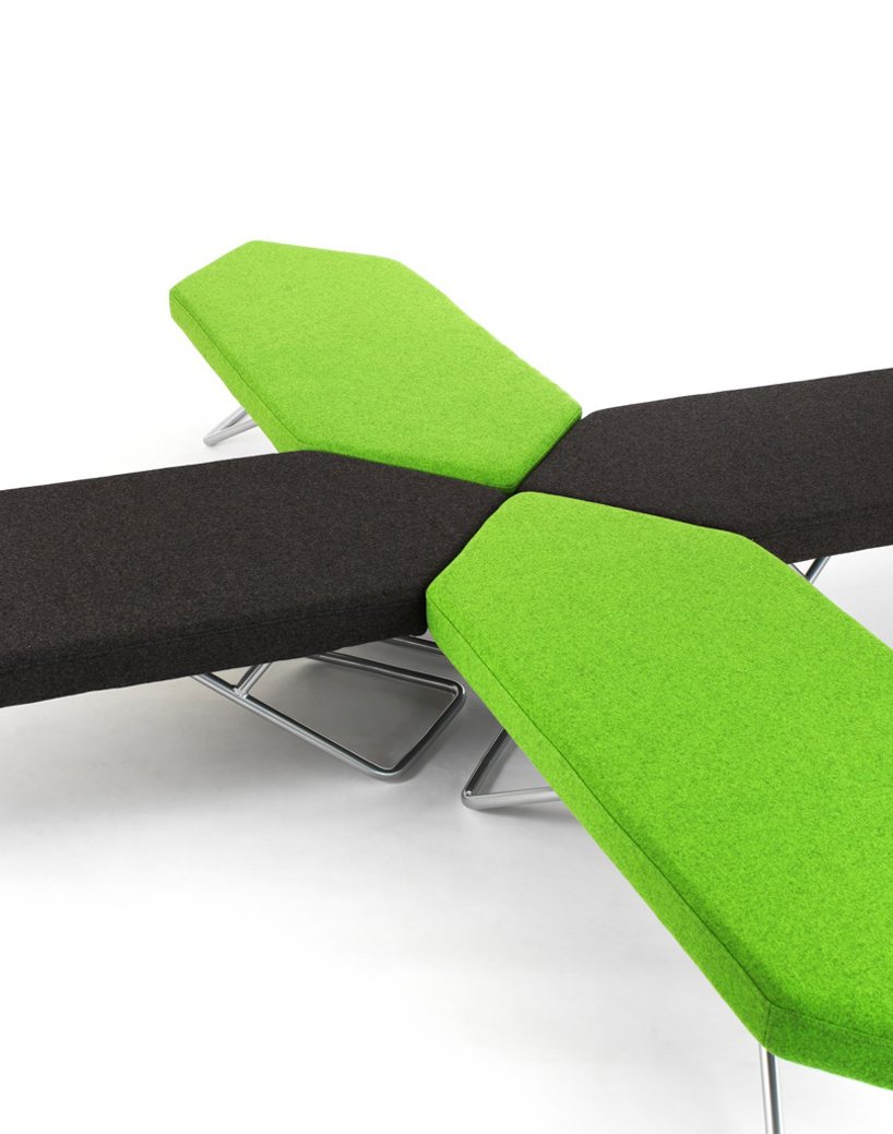 pixel bench modular seating by not tom for sky creations