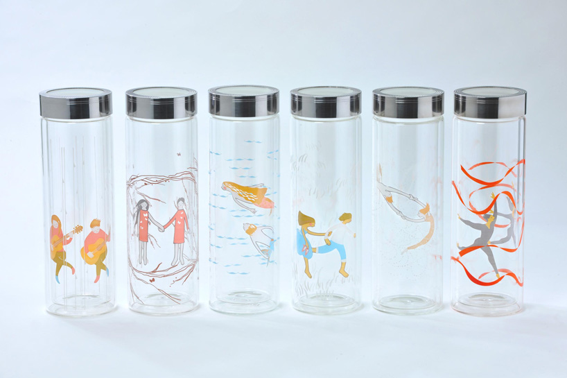 In the Mood of Love Double layer glass container. Design by Fingertips ...