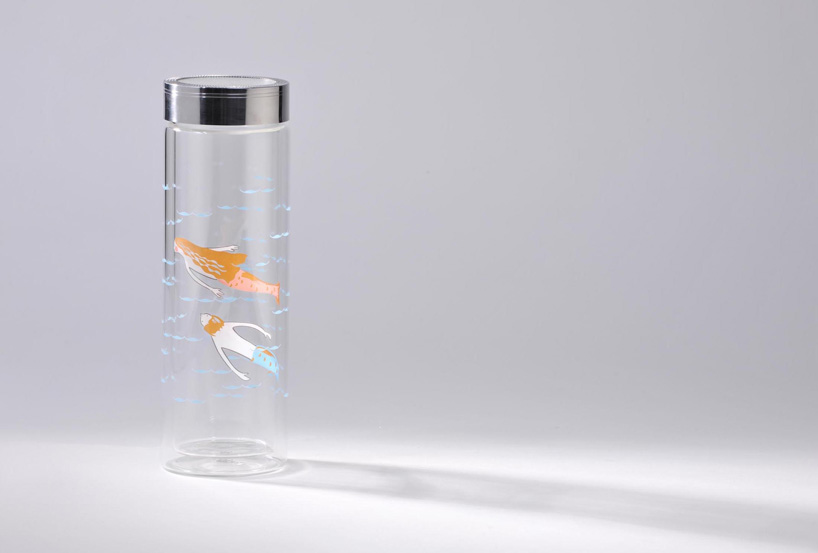 In the Mood of Love Double layer glass container. Design by Fingertips ...