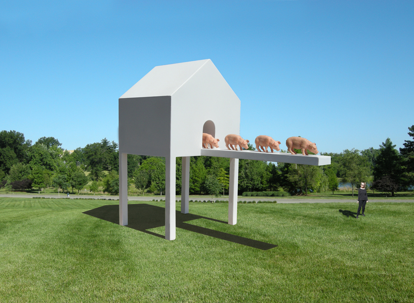 michael jantzen: the house as a metaphor public art installations