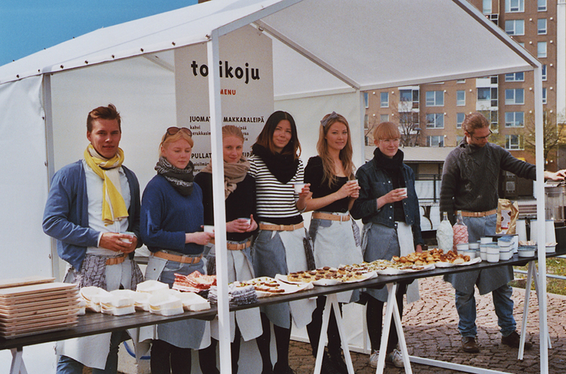 torikoju a marketplace cafeteria by six finnish designers