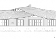 archi-union's 'in bamboo' pavilion is shaped like a infinity symbol