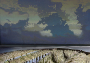 guy laramée deconstructs spiritual tomes into whimsical desert landscapes