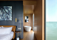 the 'hi sea floating hotel' offers remote residences off the coast of china