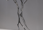 mathias bengtsson creates biomorphic furniture for 'growth' exhibit