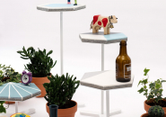 nimio's coffee tables in japanese-mediterranean style