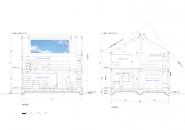 open sky house by YSAA exposes everyday life to nature in tokyo