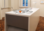 ron gilad takes designboom on a tour of his danese milano exhibition