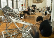 SOFTlab's nova pavilion reflects kaleidoscopic views of new york's ...