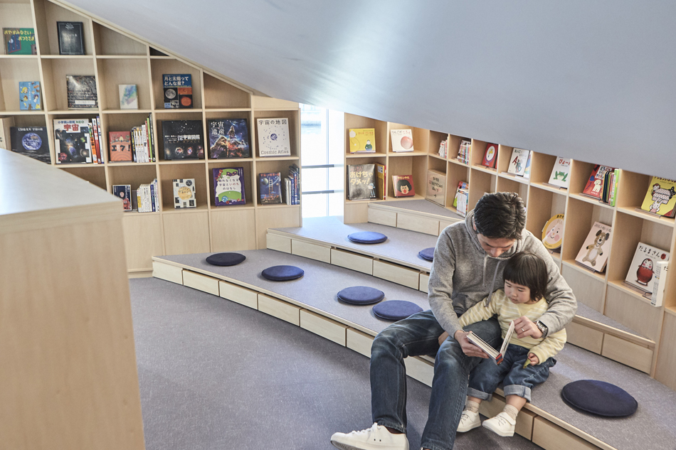 tadao ando completes nakanoshima children’s book forest in osaka