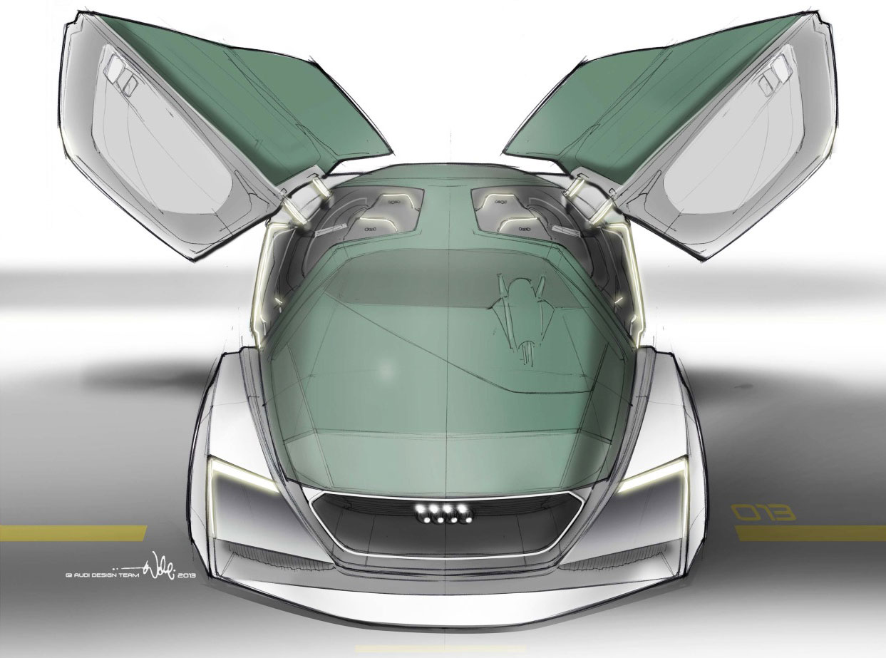 AUDI designs science fiction car for the film 'ender's game'