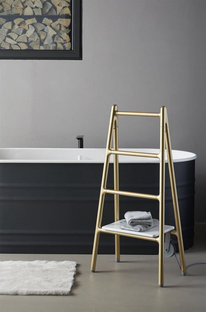 elisa giovannoni designs ladder-shaped scaletta radiator for tubes ...