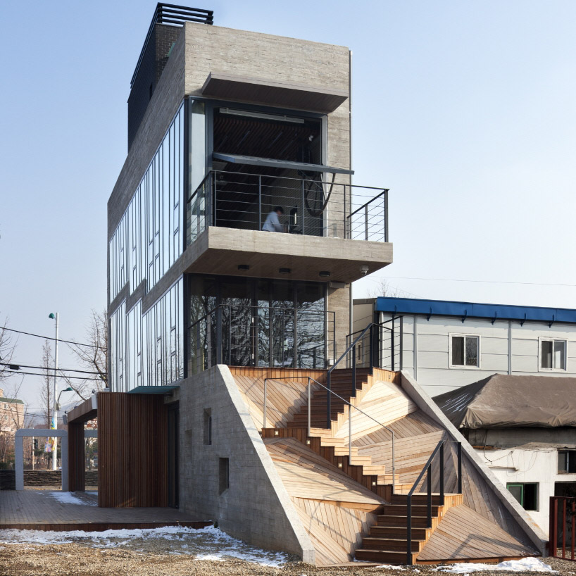 studio_GAON designs sinjinmal building in south korea