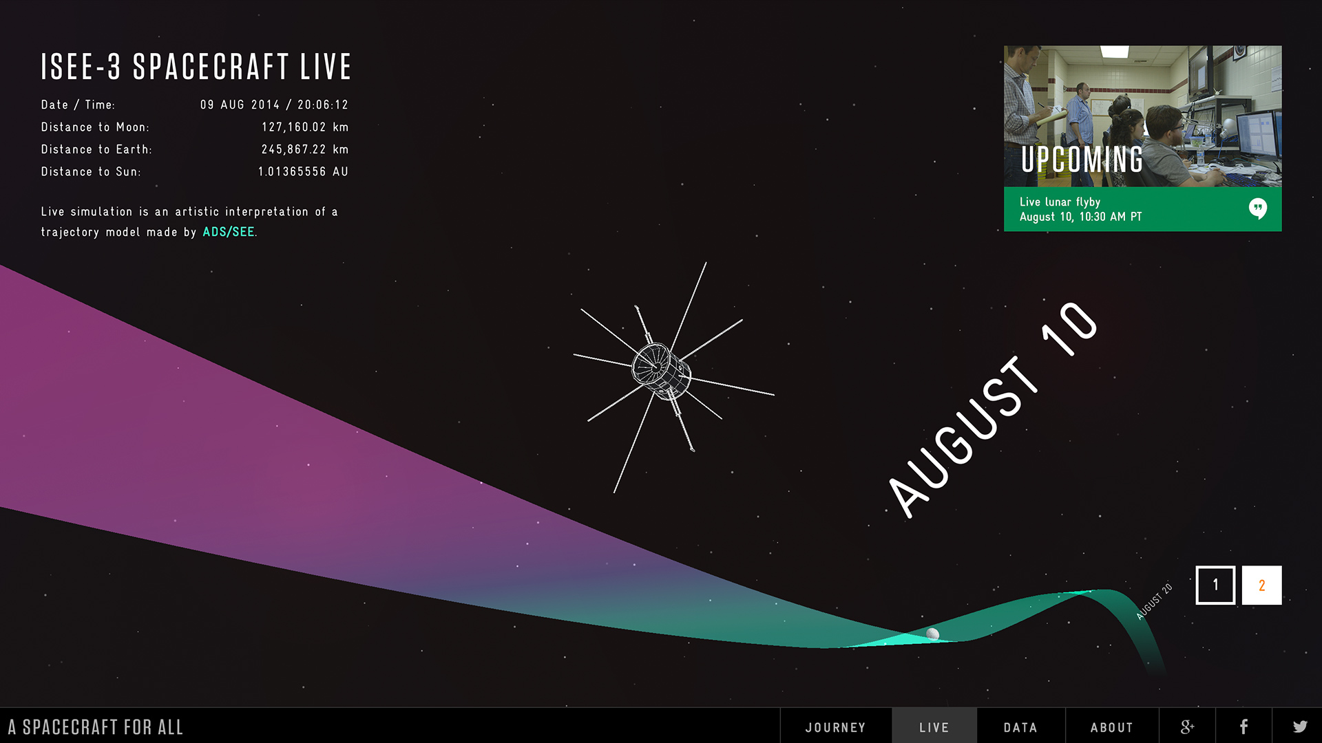a spacecraft for all – google creative lab's interactive space documentary
