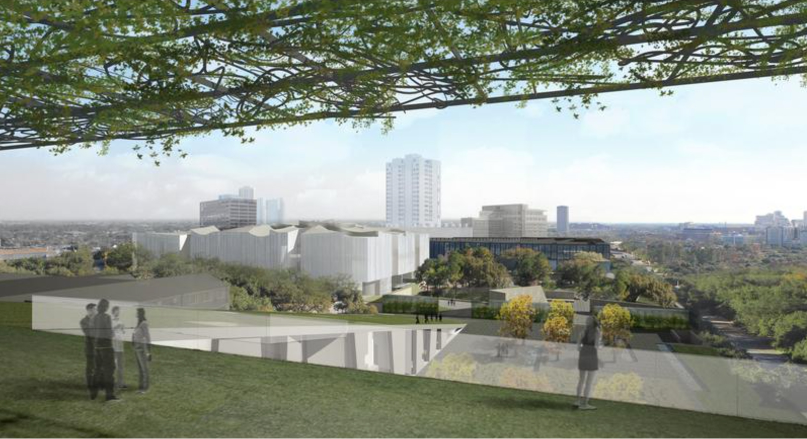museum of fine arts, houston expansion by steven holl architects