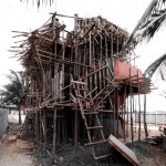 supermachine studio crafts the concrete labyrinthine 10-cal tower