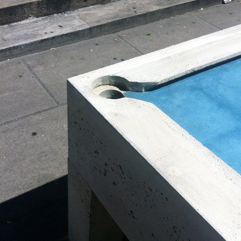 urban pool fosters interaction in public spaces