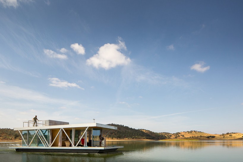 friday develops modular floating house for weekend getaways
