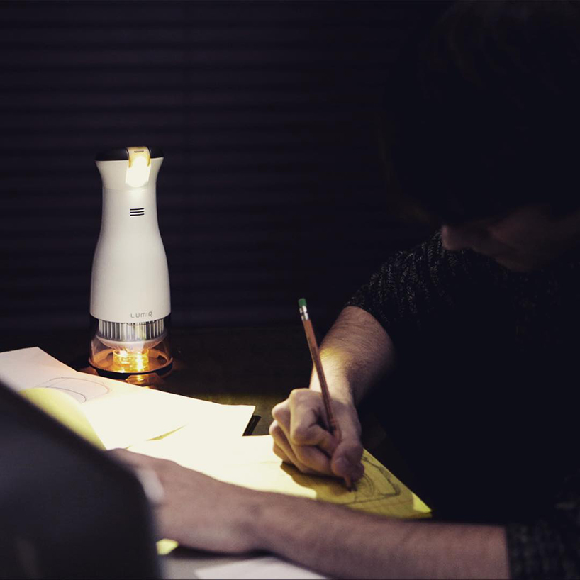 lumir looks to help developing countries with candle-powered LED lamp