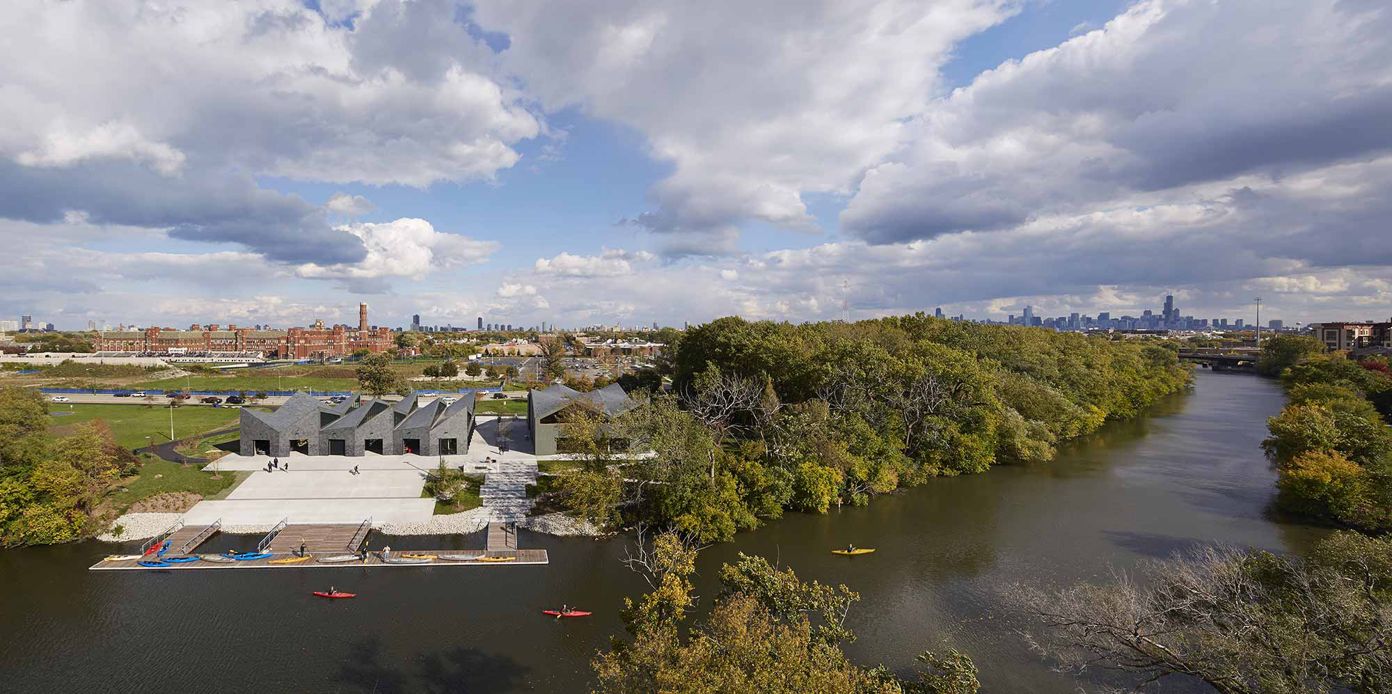 studio gang's chicago boathouse wins AIA award studio gang's chicago boathouse wins AIA award