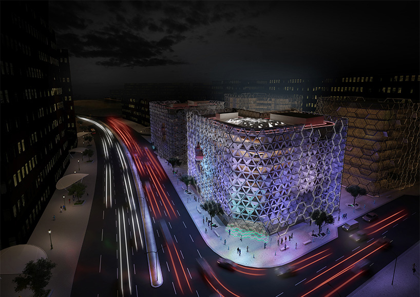 WWF architects designs chameleon biomimetic mixed-use office building