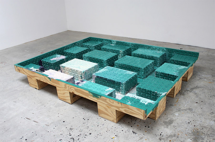 john beech makes minimal sculptures from industrial materials