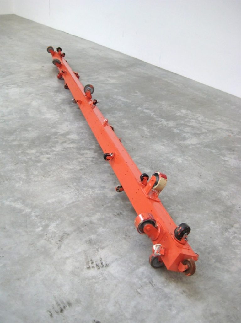 john beech makes minimal sculptures from industrial materials