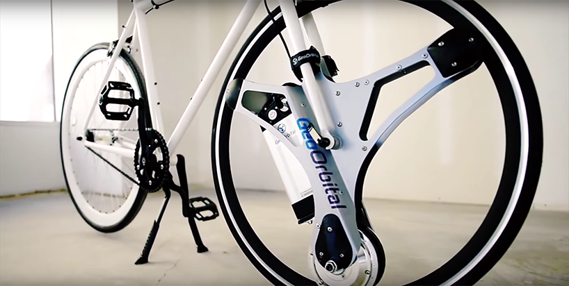 geoorbital reinvents the wheel to make any bike electric