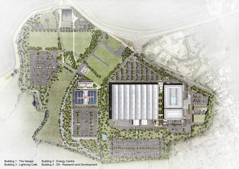 wilkinson eyre: dyson research and development campus