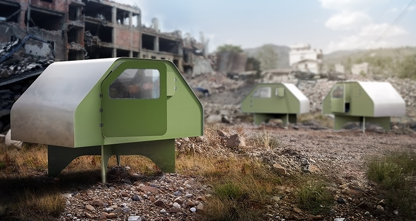 Duffy Londons Flat Packed Shelter For Disaster Relief Or Glamping