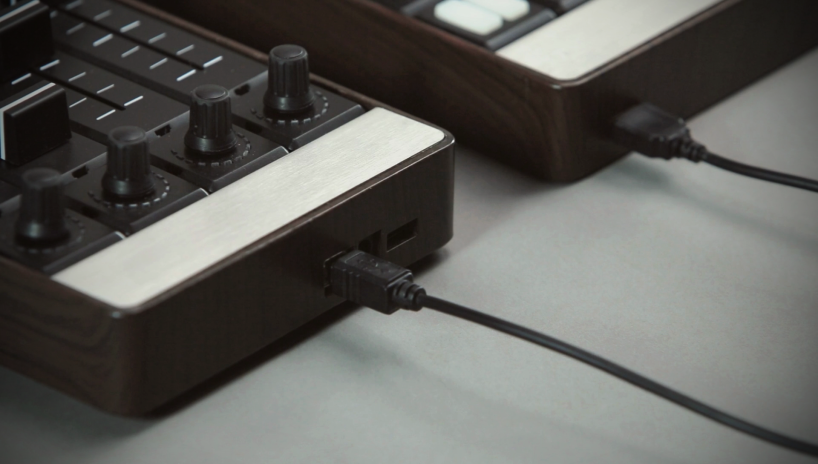 mine modular controller lets DJs, producers + musicians build it like LEGO