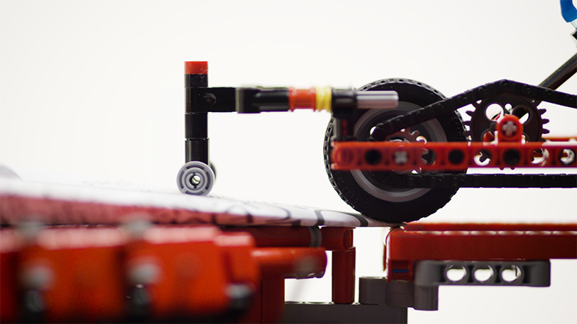 Handmade LEGO Robot Folds Launches Paper Planes To Perfection