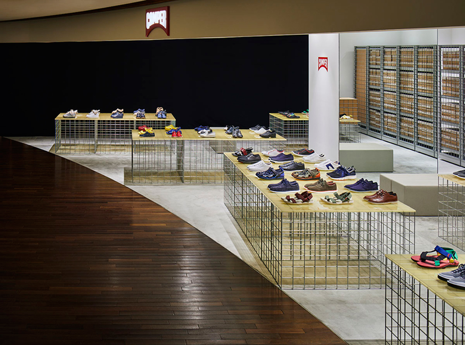 schemata architects camper store tokyo