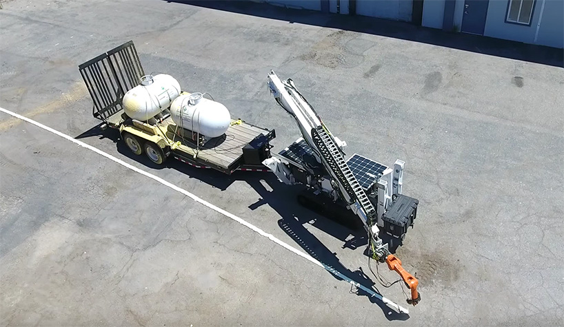 MIT develop rolling robot that can 3D print buildings