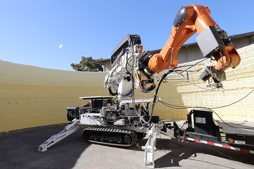 MIT develop rolling robot that can 3D print buildings