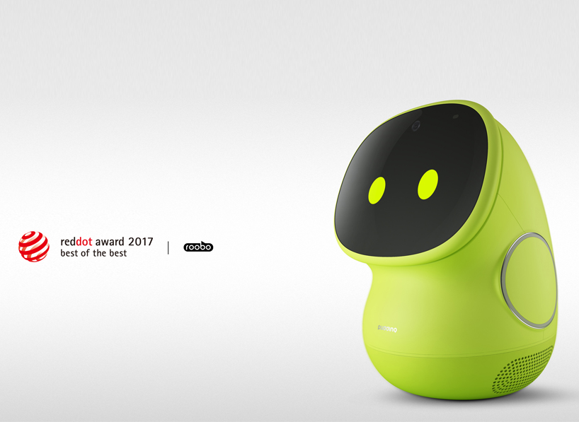 ROOBO beanQ robot wins best of the best at red dot award 2017