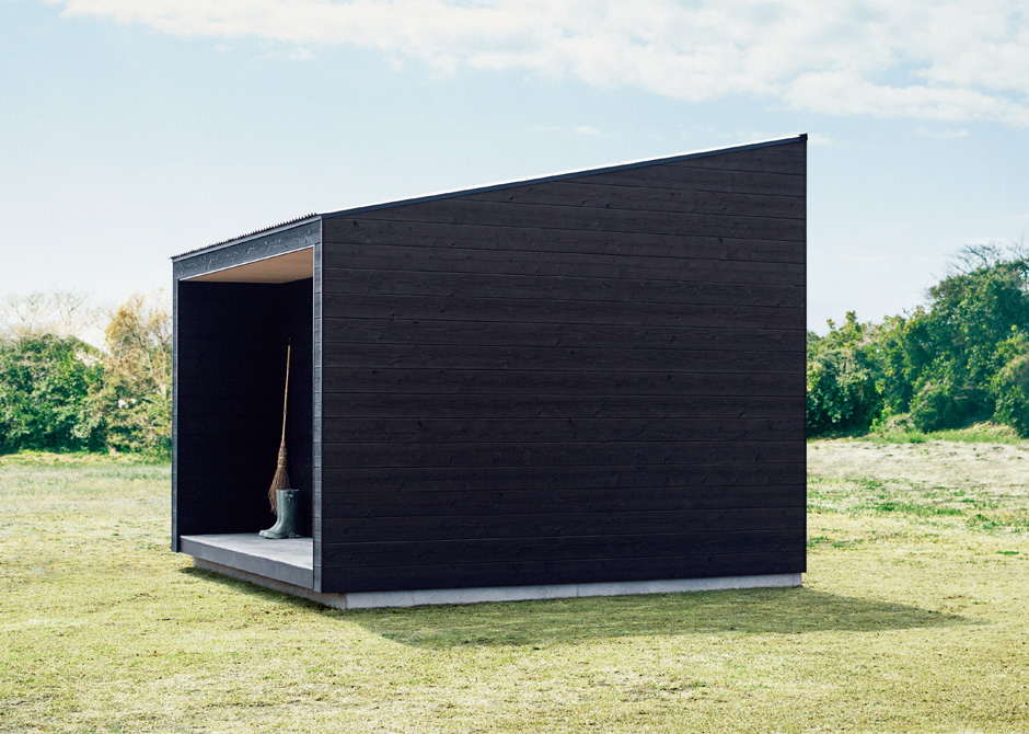 muji releases minimalist tiny hut for compact cabin living
