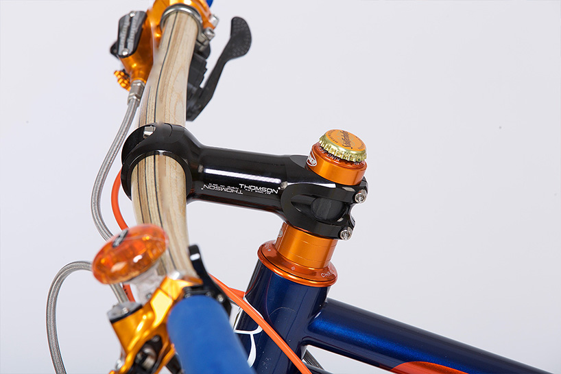 bice bicycles’ aperol spritz bike is an italian apperativo-inspired racer