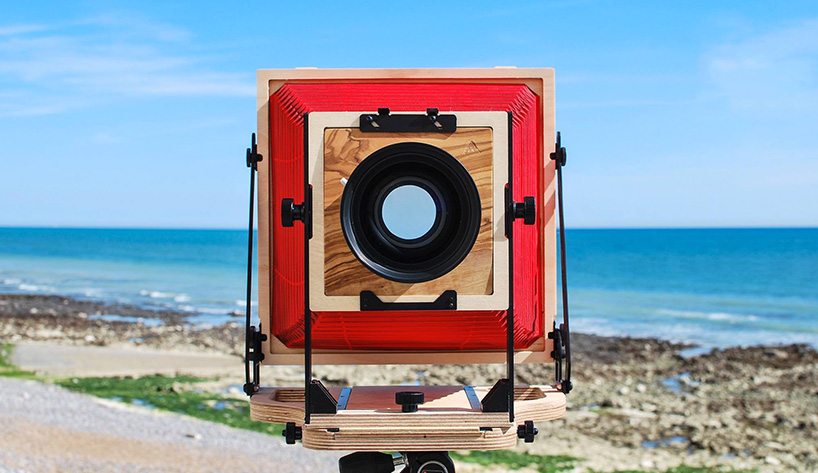 the intrepid large format camera is lightweight and collapsable for off ...