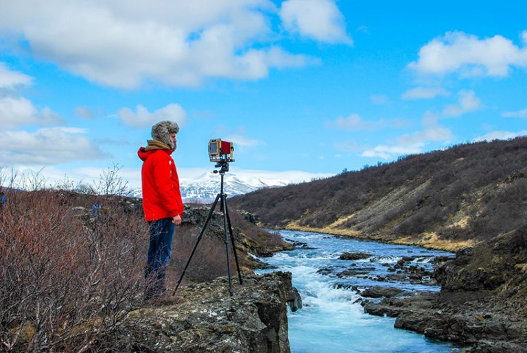 the intrepid large format camera is lightweight and collapsable for off ...