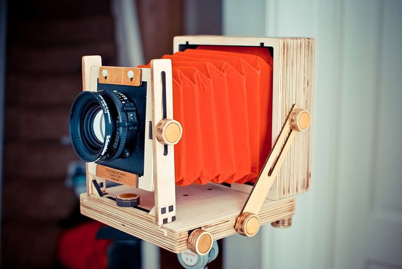 the intrepid large format camera is lightweight and collapsable for off ...