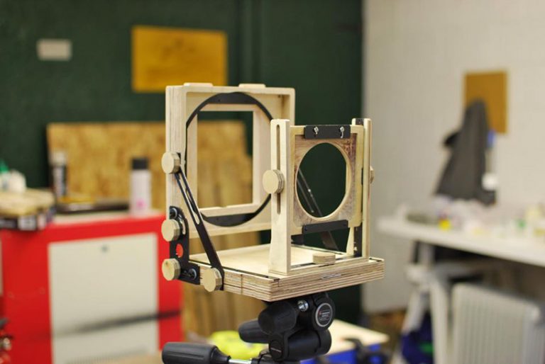 the intrepid large format camera is lightweight and collapsable for off ...