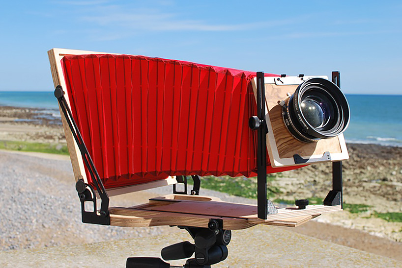 the intrepid large format camera is lightweight and collapsable for off ...