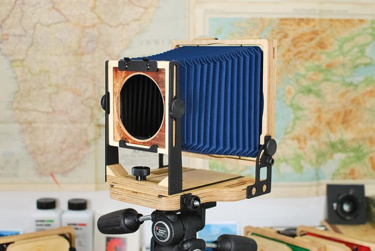 the intrepid large format camera is lightweight and collapsable for off ...