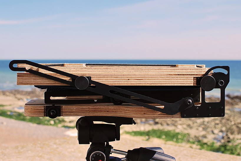 the intrepid large format camera is lightweight and collapsable for off ...