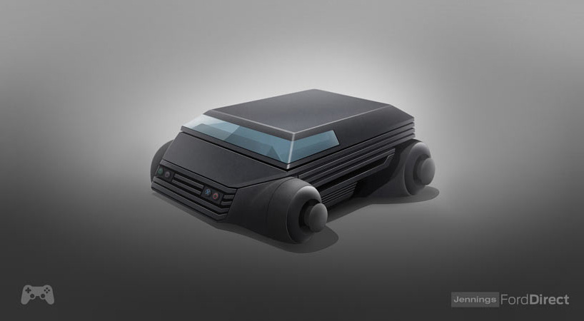 ford dealer reimagines 8 iconic retro game consoles as cars