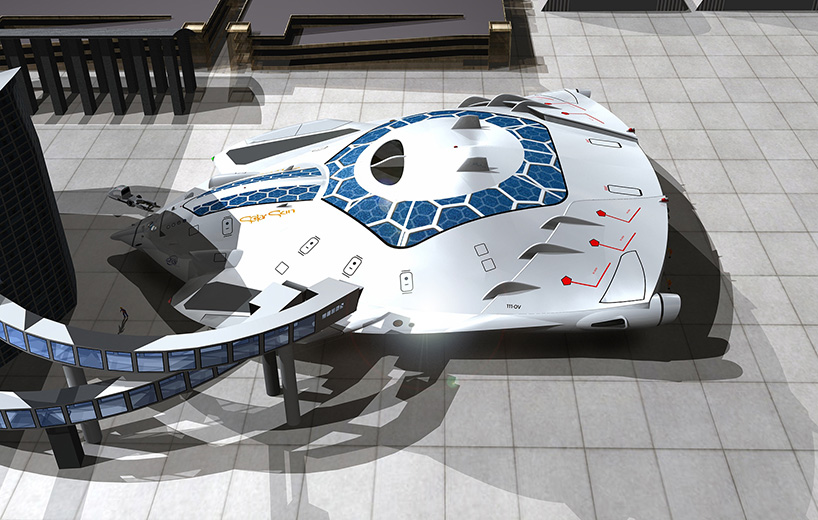 oscar viñals solar skin quantum plane concept imagines the future of flying