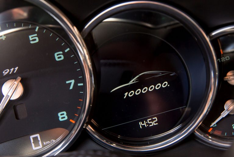 porsche's 1,000,000th 911 sports car rolls off the production line