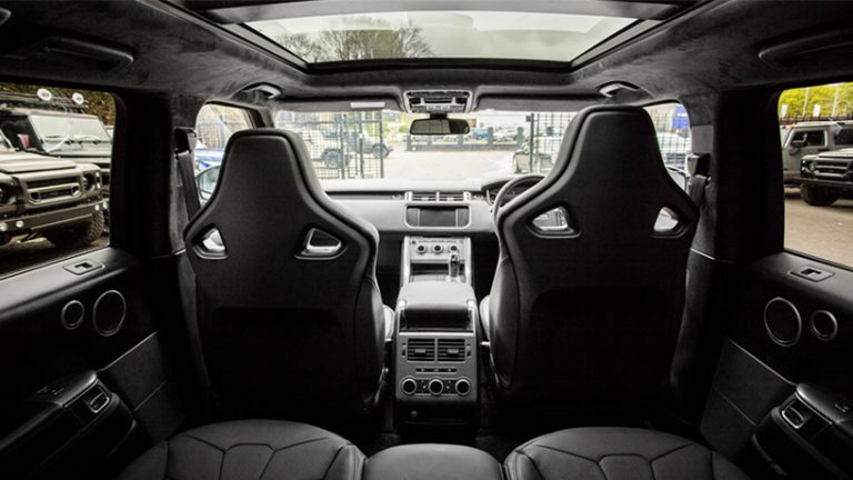 project kahn's range rover sport SVR pace suited for luxury performance