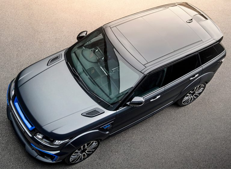 project kahn's range rover sport SVR pace suited for luxury performance